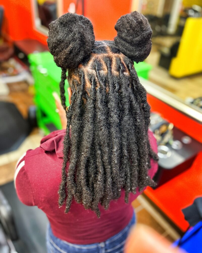 21 Classy Dreads Hairstyles For Black Women | ThriveNaija