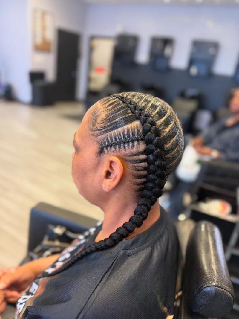 19 Stunning Big Cornrows Hairstyle Ideas | ThriveNaija