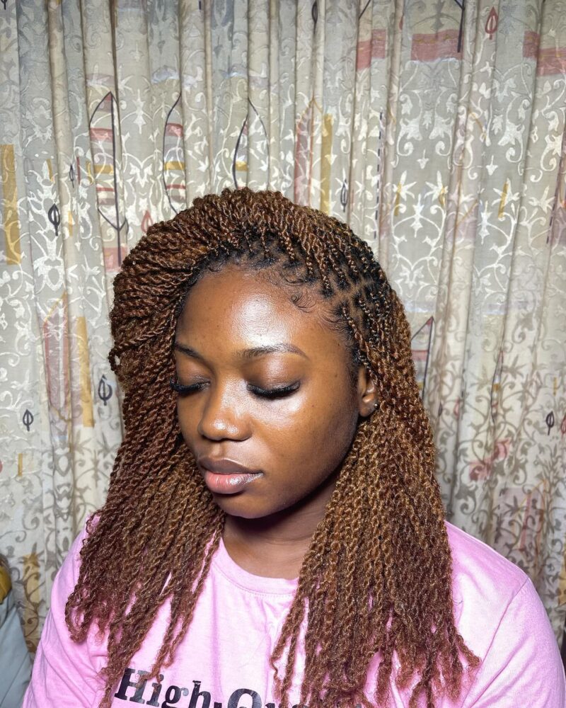21 Cutest Micro Mini Twist Hairstyle Ideas | ThriveNaija