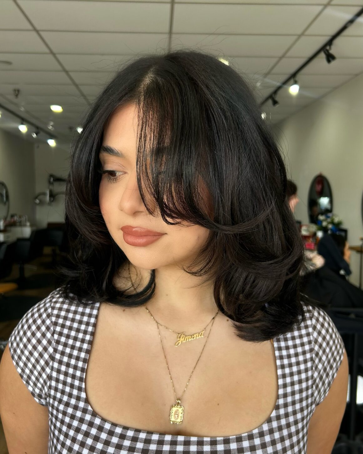 20 Best Butterfly Haircuts with Curtain Bangs | ThriveNaija