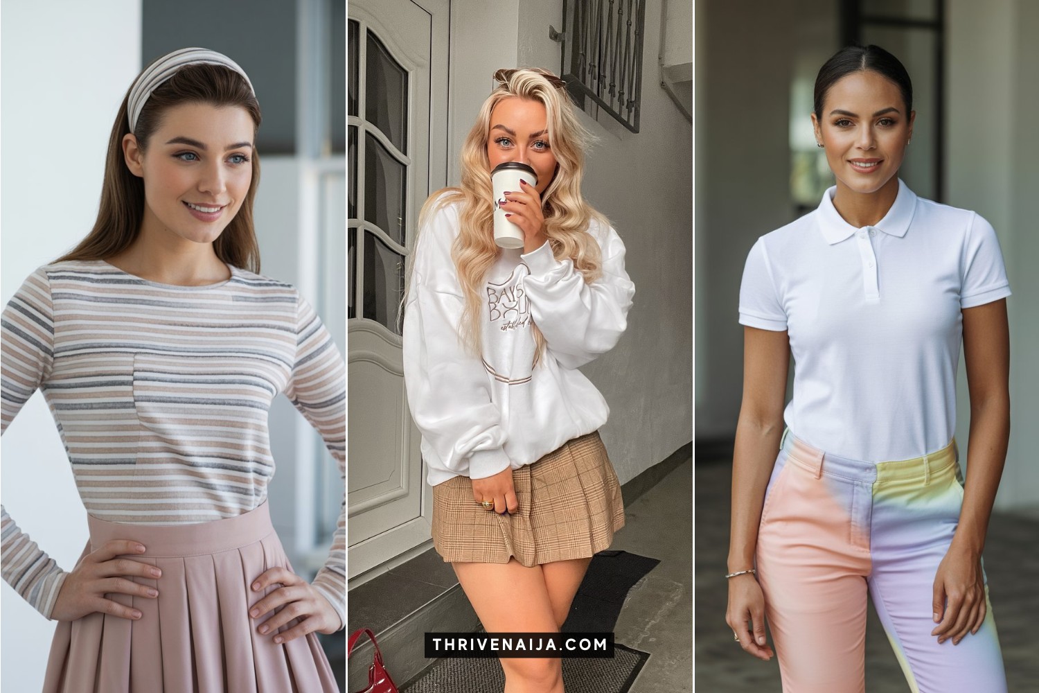 16 Preppy Chic Outfit Ideas for Women | ThriveNaija