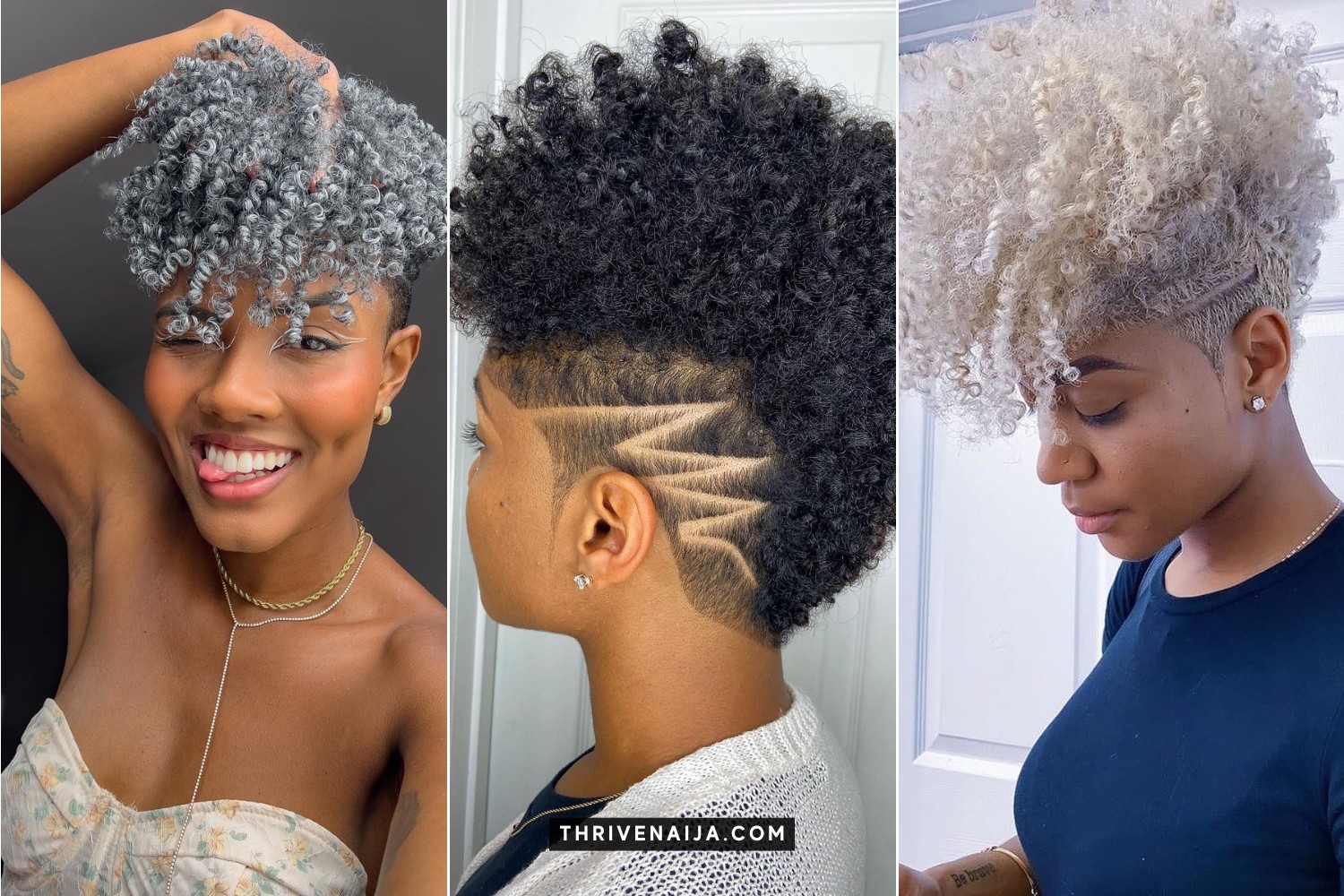 15 Cute Tapered Natural Hairstyles You'll Love | ThriveNaija