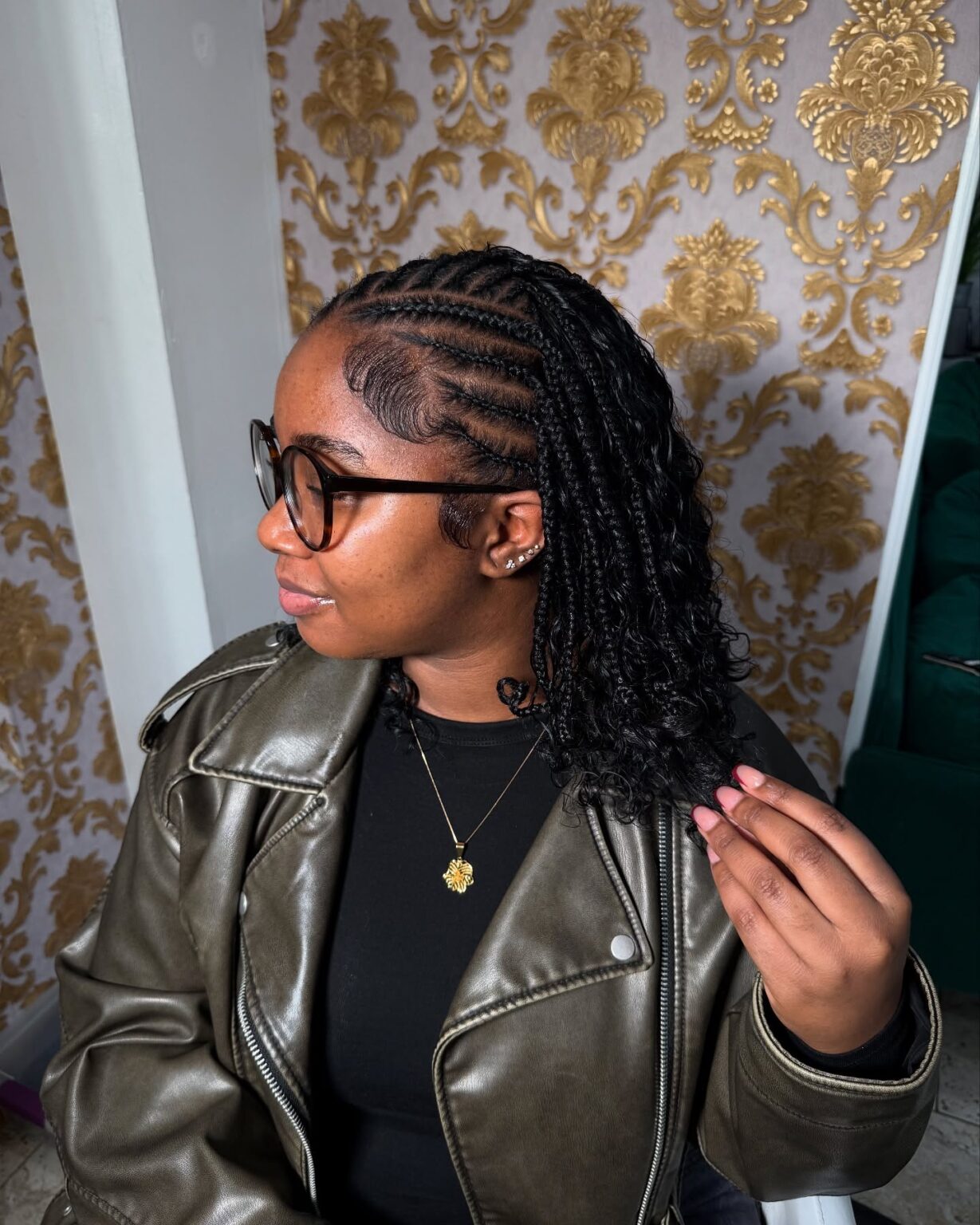 16 Cute Half Braids Half Curls Natural Hair Styles | ThriveNaija