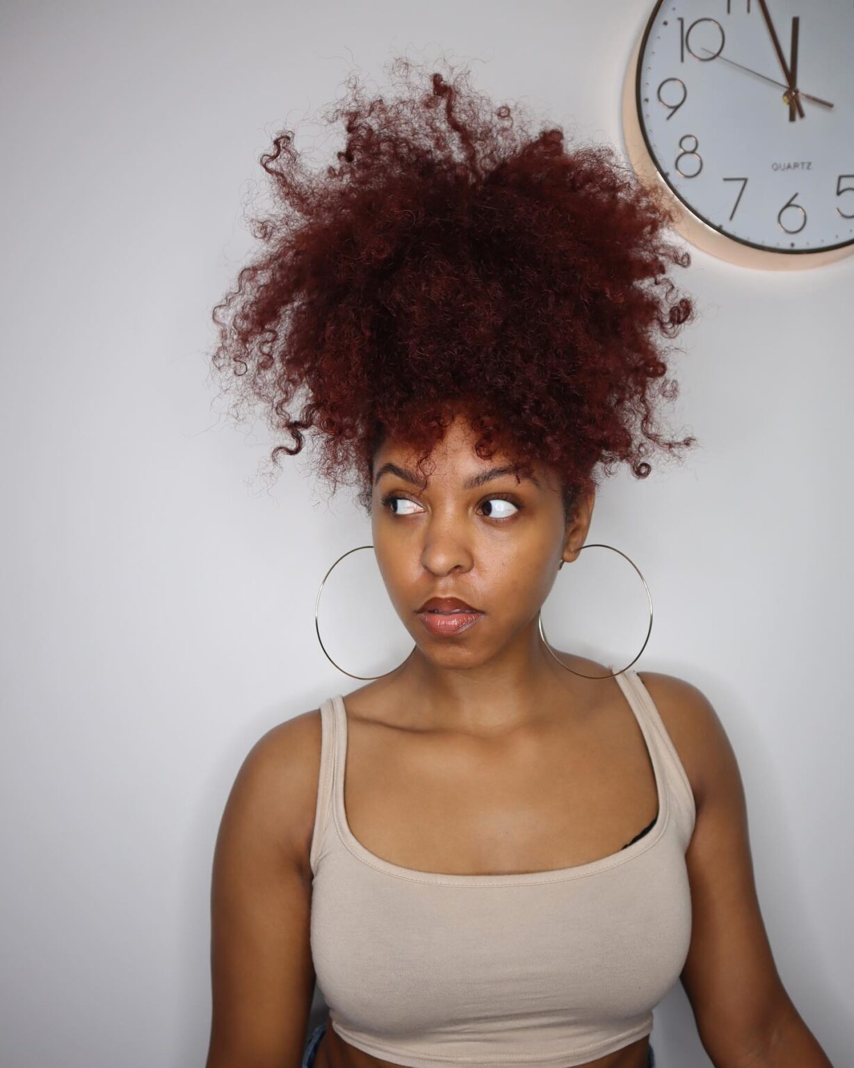 13 Pineapple Updo Hairstyles for Natural Hair | ThriveNaija