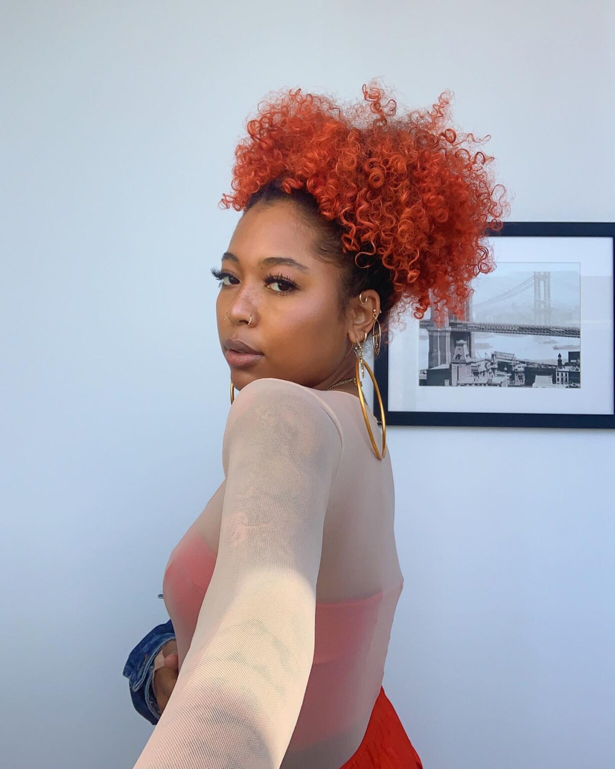 13 Pineapple Updo Hairstyles for Natural Hair | ThriveNaija
