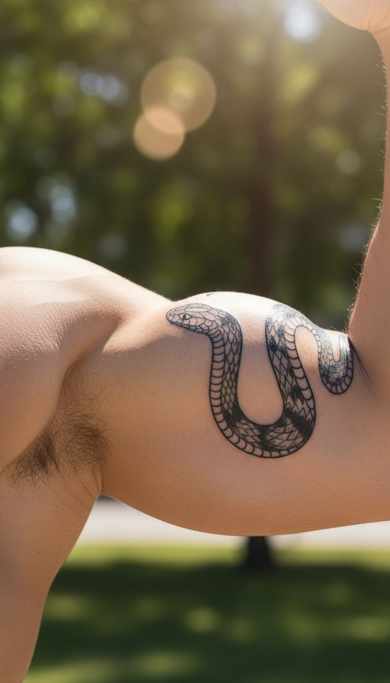 19 Creative Tricep Tattoo Ideas for Men | ThriveNaija