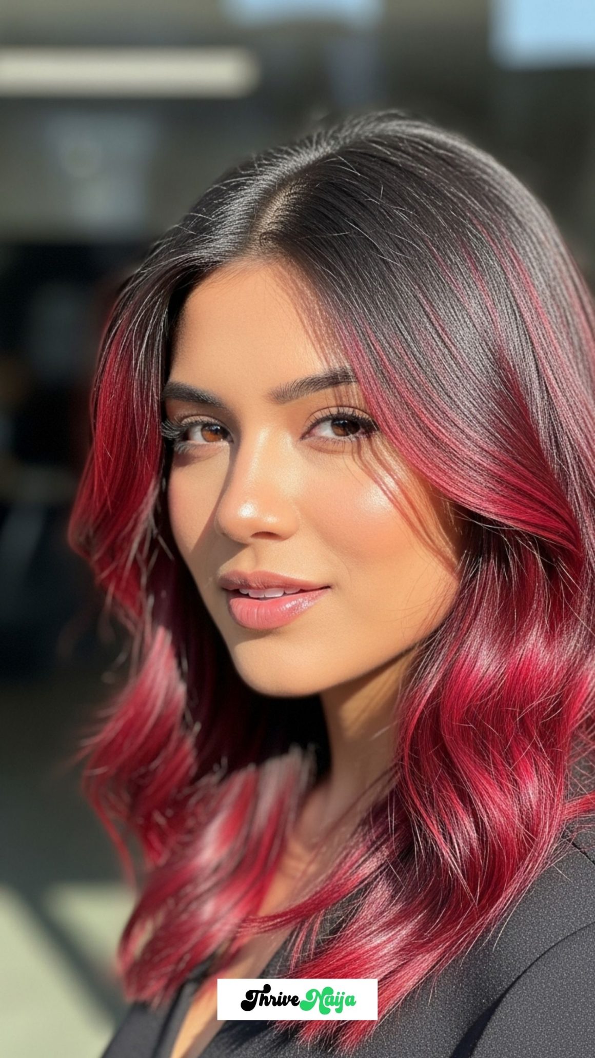 21 Trendy Cherry Cola Hair Color Ideas | ThriveNaija