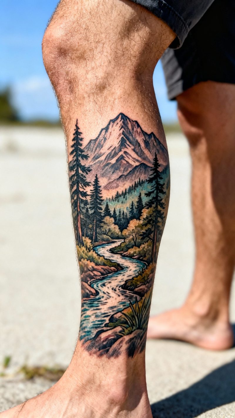 21 Amazing Men’s Leg Sleeve Tattoo Ideas | ThriveNaija