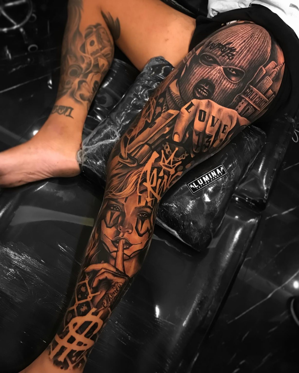 21 Amazing Men’s Leg Sleeve Tattoo Ideas | ThriveNaija