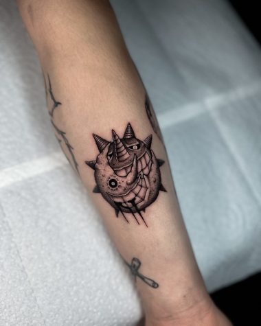 22 Cool Small Anime Tattoos for Men | ThriveNaija