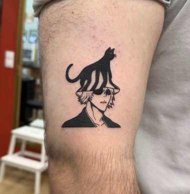 22 Cool Small Anime Tattoos for Men | ThriveNaija