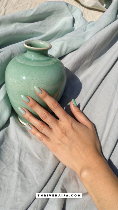 19 Fresh Green Gel Nail Designs | ThriveNaija