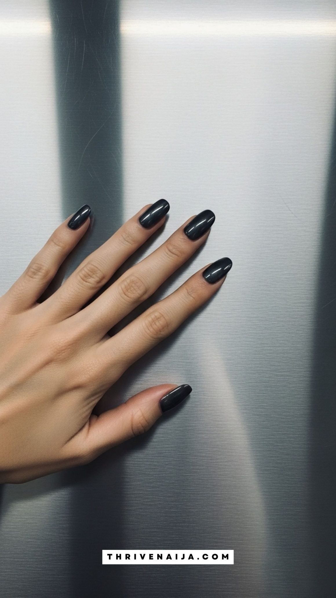 20 Shiny Chrome Gel Nail Designs | ThriveNaija