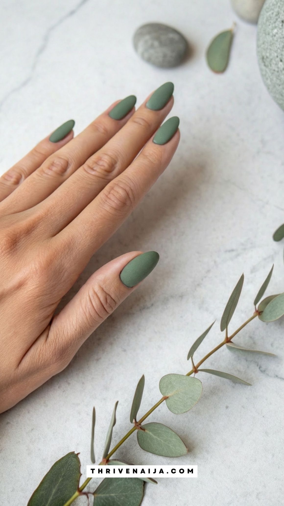 19 Fresh Green Gel Nail Designs | ThriveNaija