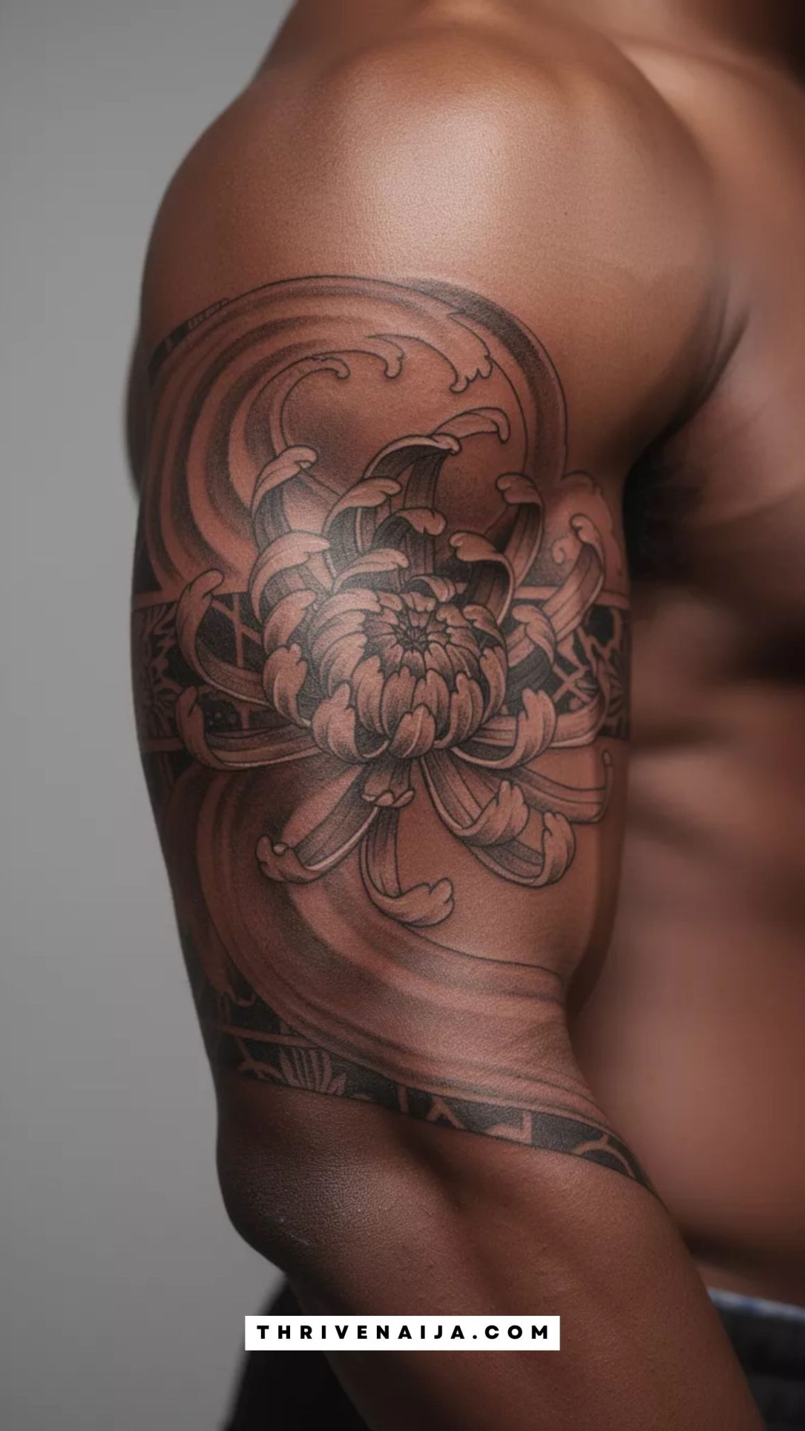 18 Japanese Arm Band Tattoos for Men | ThriveNaija