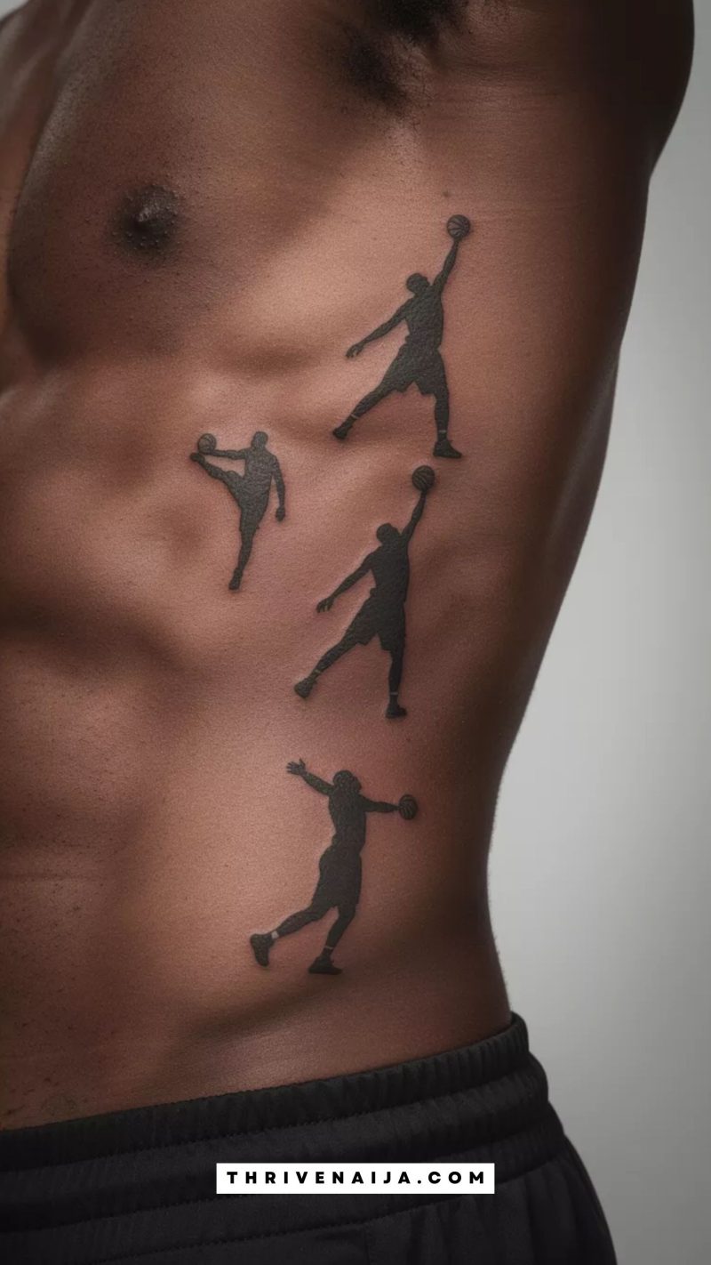 18 Cool Basketball Tattoos for Men | ThriveNaija