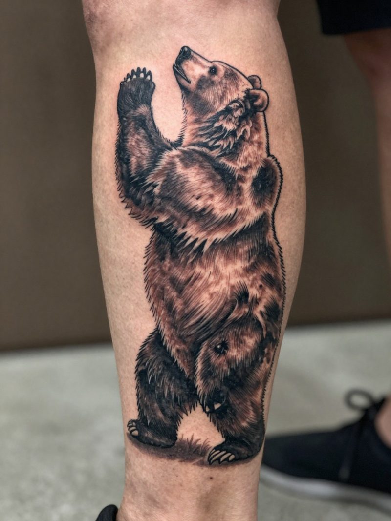 18 Back Calf Tattoo Ideas for Men | ThriveNaija