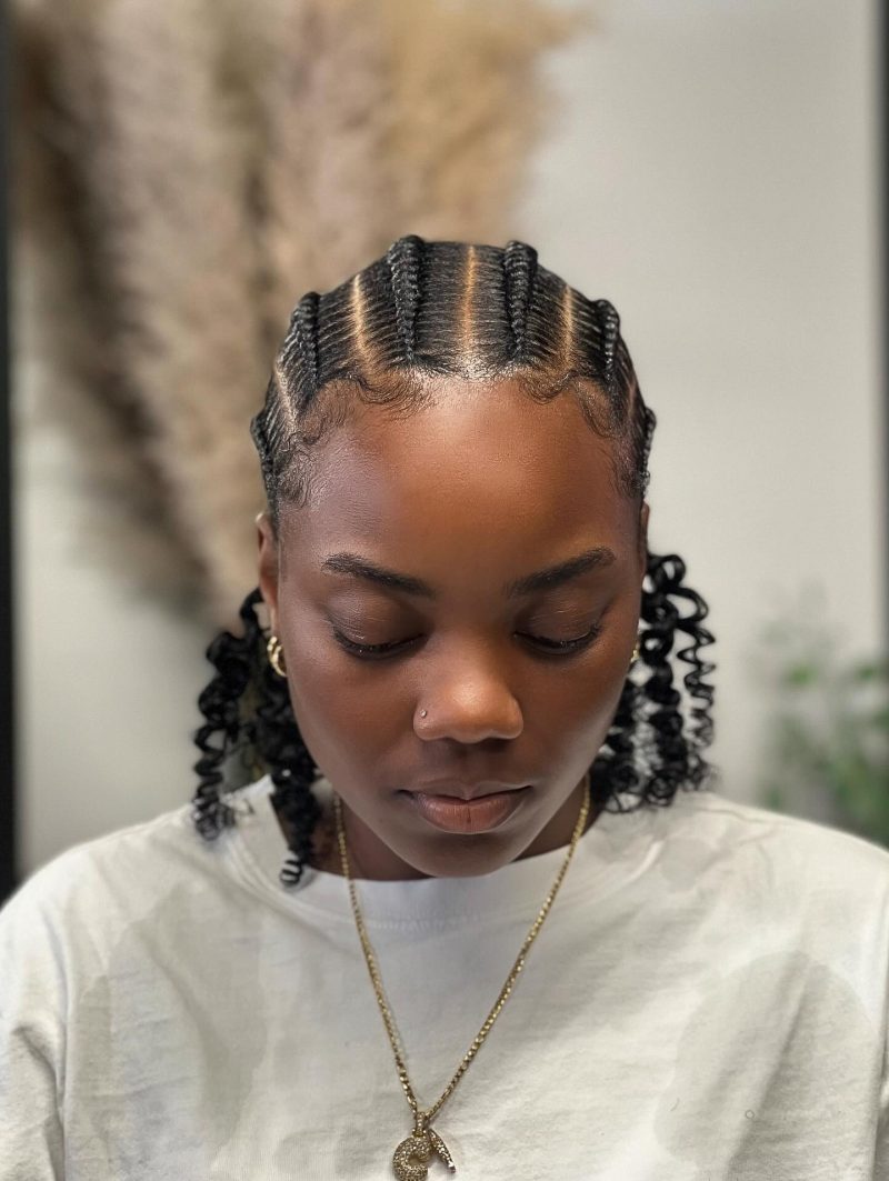 19 Trendy Cornrows Natural Hair Ideas You'll Love | ThriveNaija