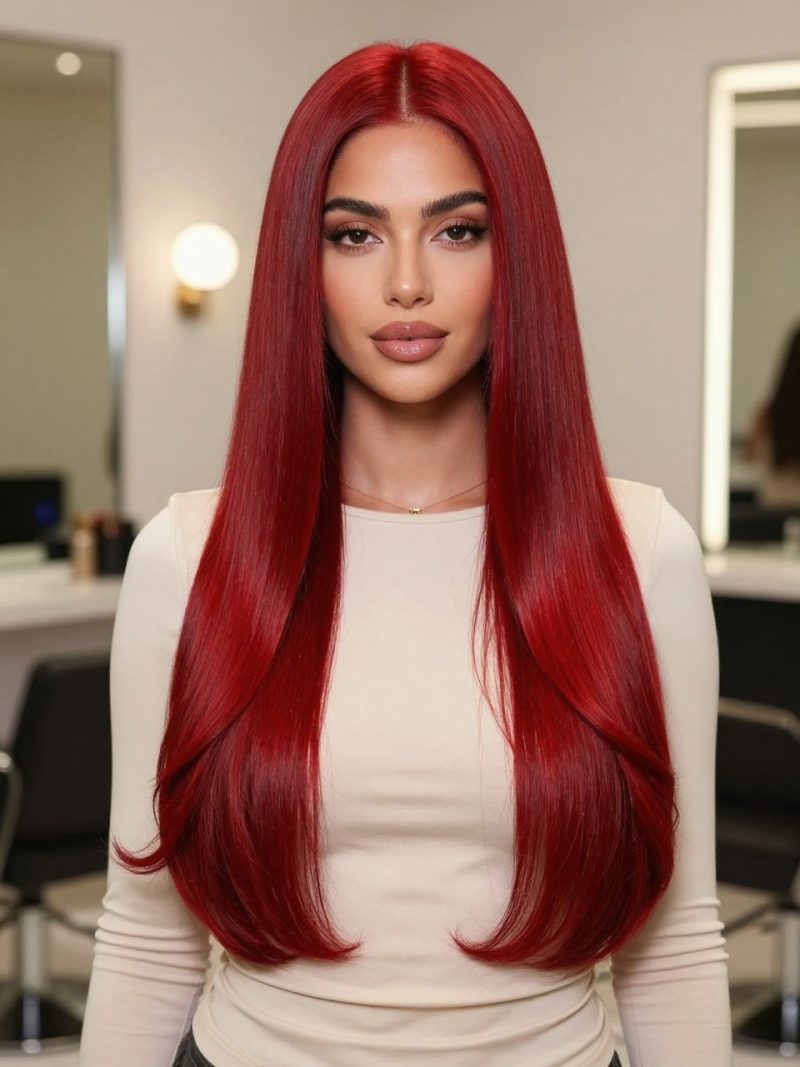 12 Cutest Vivid Red Hair Color Ideas | ThriveNaija